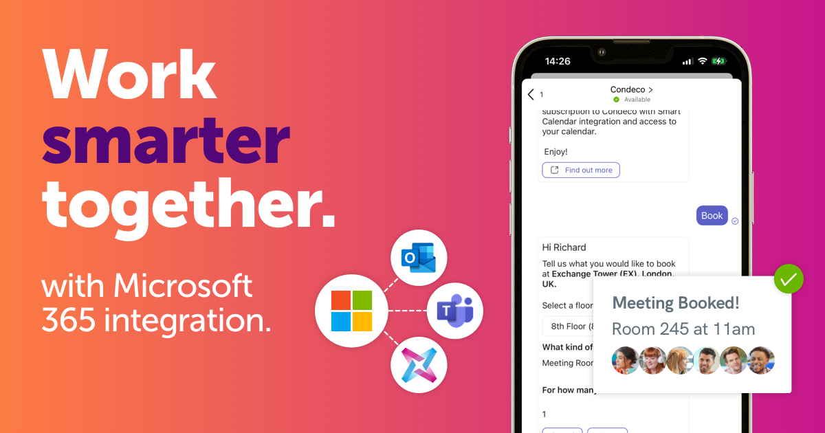 Microsoft Teams 365 Integration Condeco Software